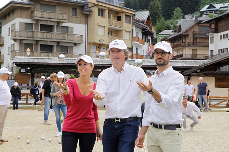 Gentleman Pétanque des Lyonnais de Megève. La jeunesse au pouvoir
