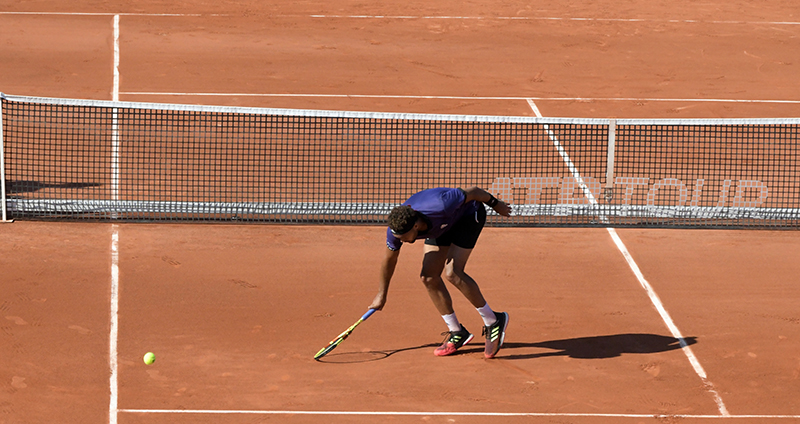 Open Parc Jour 5. Tsonga prend la porte, Paire une demie