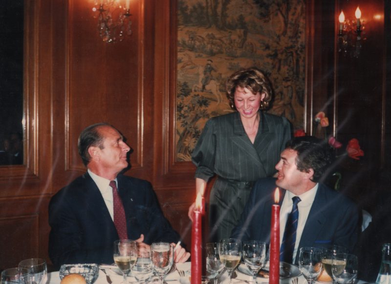 1988 chez la Mère Guy avec Jacqueline Roucou en avril - Lyonpeople.com