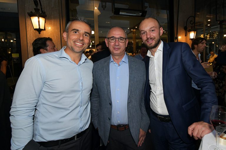 Inauguration de la Brasserie du Louvre. Bocuse in Paris