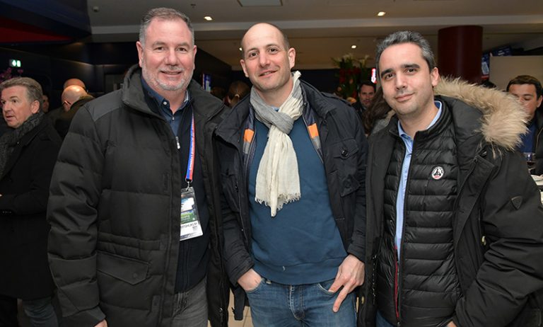 Les tribunes VIP d’OL – PSG. Sortie de coupe