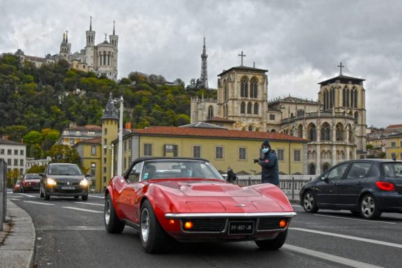 14eme Traversée de Lyon en voitures de collection. Toutes les photos