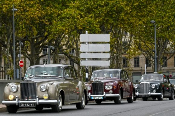 14eme Traversée de Lyon en voitures de collection. Toutes les photos