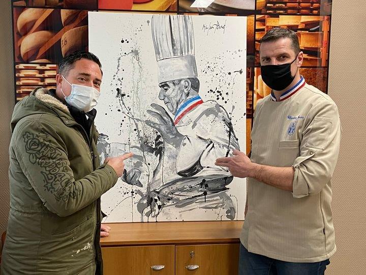 Lyon. Nicolas Perrot peint comme il voltige sur les rampes…