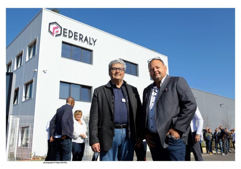 Inauguration. Federaly fait le siège de Chaponnay