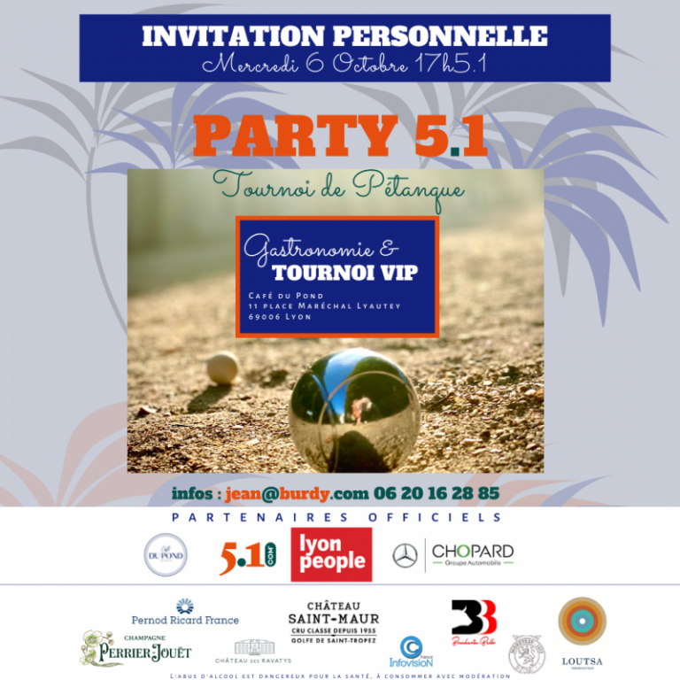 Lyon Party 5.1. Le nouveau tournoi de pétanque du Café du Pond