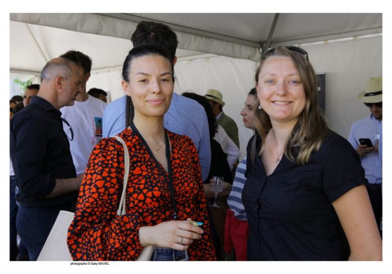 DCB International. Pose de la première pierre de Lime, à Limonest