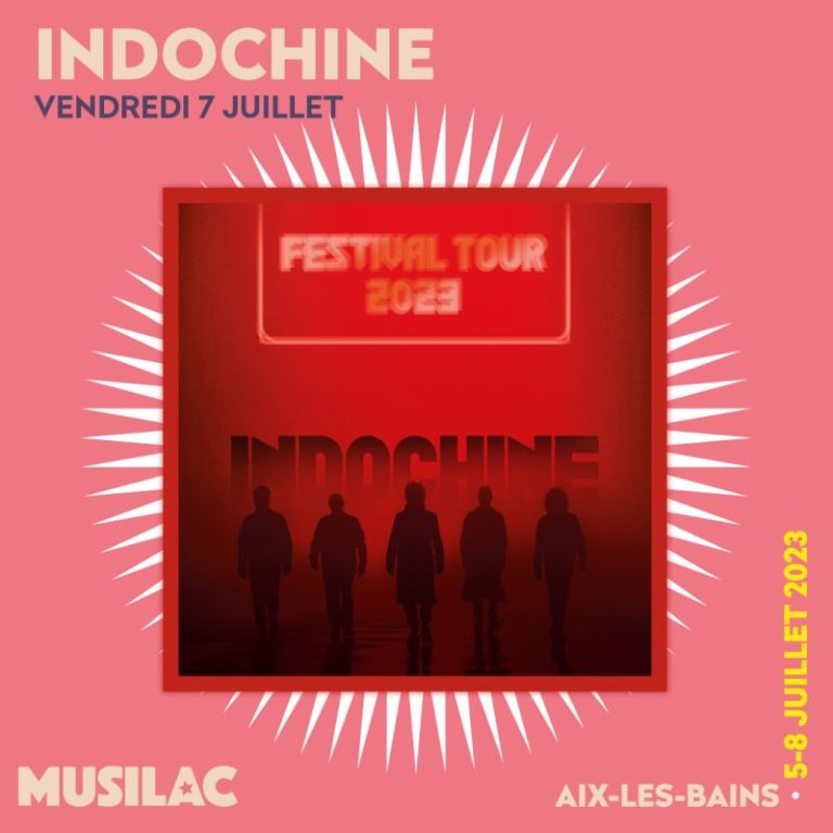 Festival Musilac 2023. Indochine, Lomepal et Shaka Ponk en scène