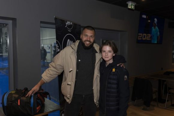 Inauguration All in Padel Villefranche. Le coup gagnant de Jo-Wilfried Tsonga