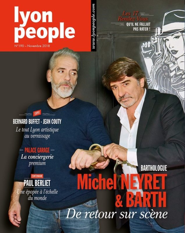 Michel Neyet couv magazine lyonpeople 11.2018 - Lyonpeople.com