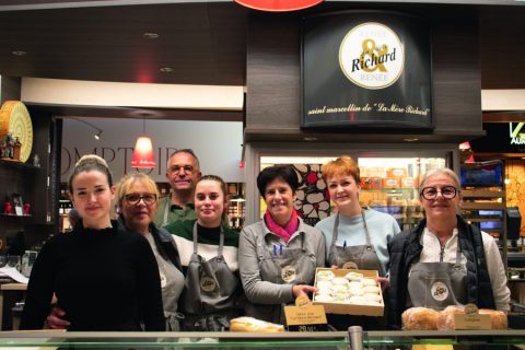Halles de Lyon. Les plus belles maisons : La Mère Richard est en deuil