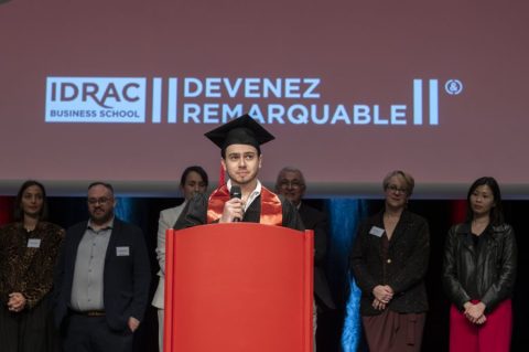 IDRAC Business School. 700 diplômés mis à l'honneur